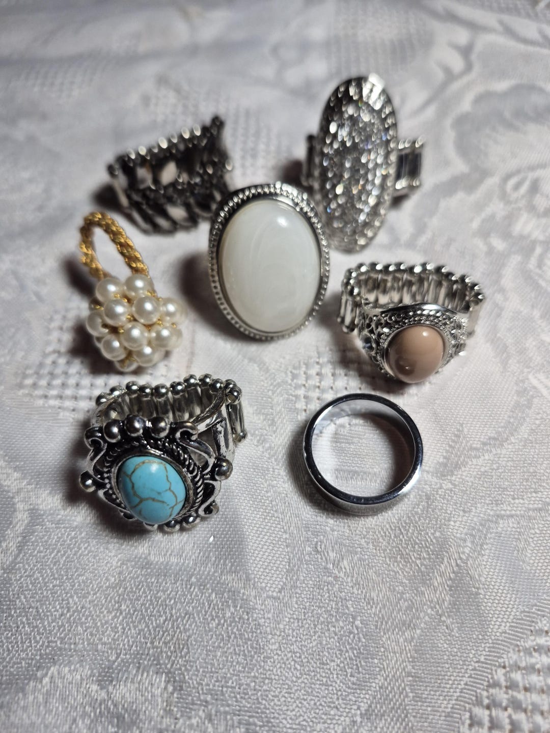 Vintage Costume Ring Lot, Wear, Craft, Repurpose SS3 - Etsy