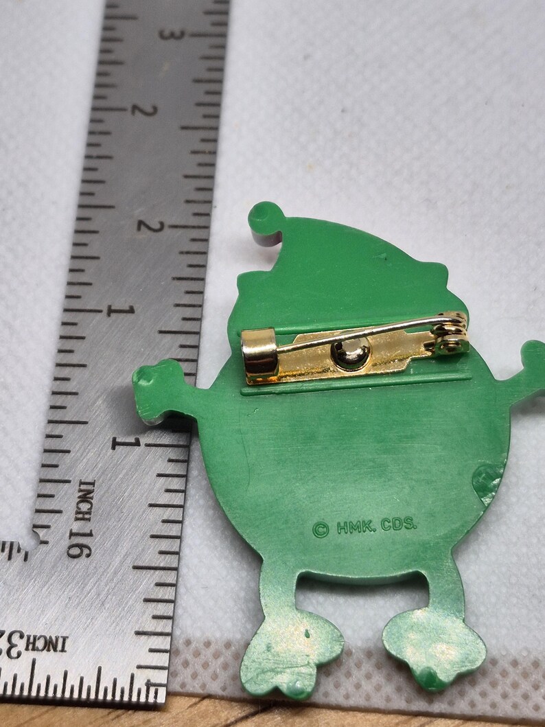 Vintage Hallmark Cards Mistletoad Pin - Etsy