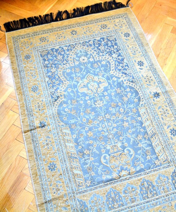 Brown Muslim Rug Islamic Holiday Gift Muslim Pray Carpet | Etsy