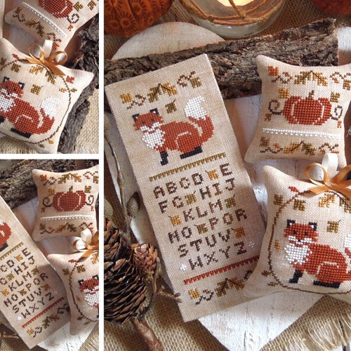 Little Autumn Fox PDF DIGITAL Cross Stitch Pattern - Etsy Little Autumn Fox PDF DIGITAL Cross Stitch Pattern - Etsy