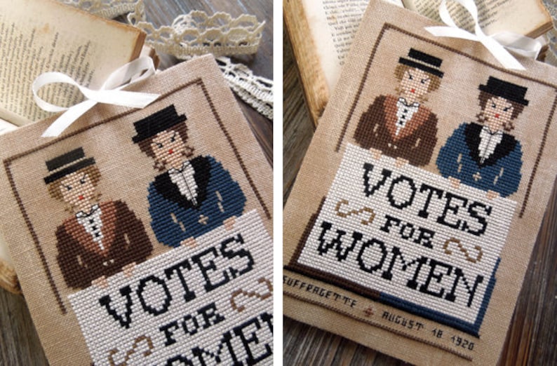 Suffragette - PDF DIGITAL Cross Stitch Pattern - Etsy