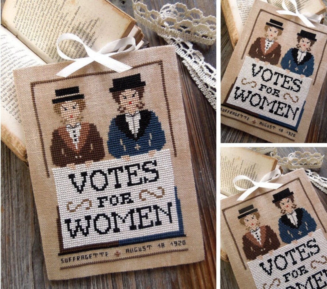 Suffragette - PDF DIGITAL Cross Stitch Pattern - Etsy