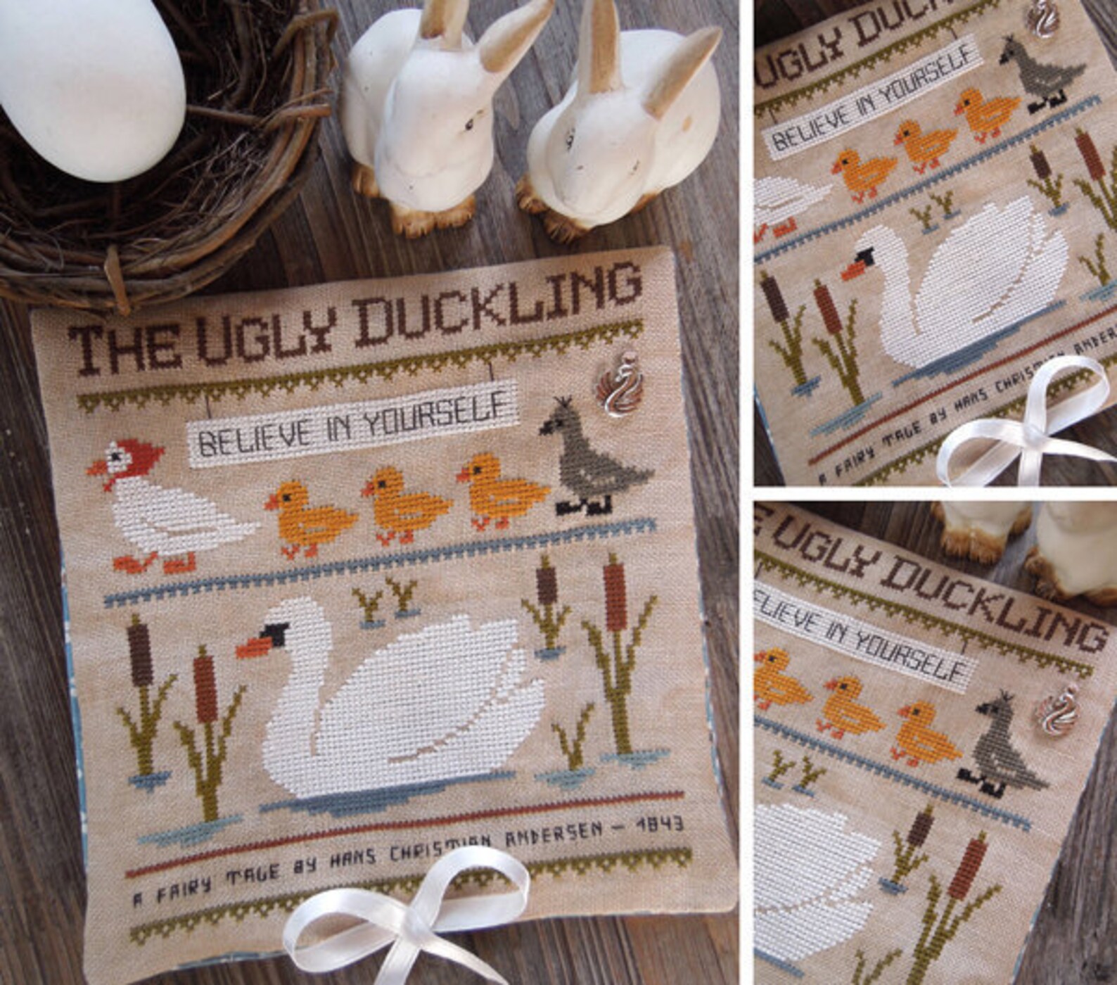 The Ugly Duckling - PDF DIGITAL Cross Stitch Pattern - Etsy