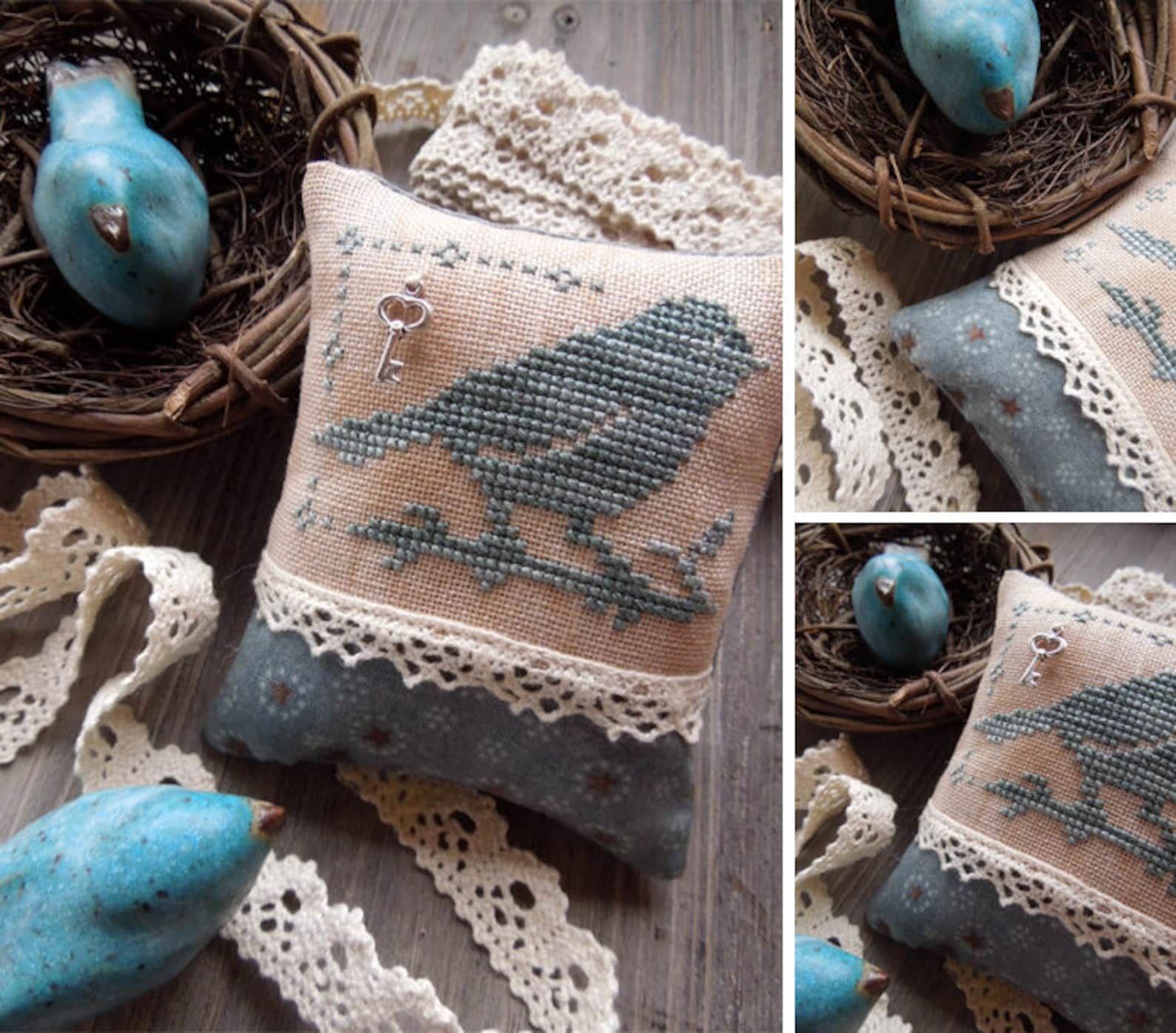 Little Bluebird - PDF Digital Cross Stitch Pattern - Fairytale Series ...