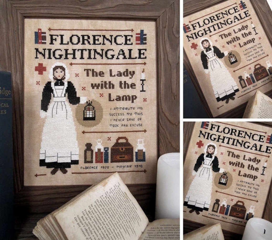 Florence Nightingale the Lady With the Lamp PDF DIGITAL - Etsy