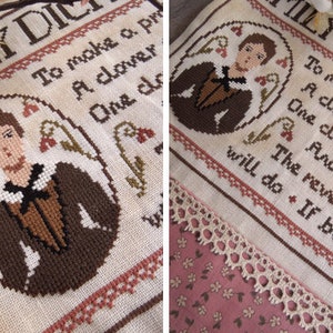 Emily Dickinson - Literary Women Series - PDF DIGITAL Cross Stitch ...