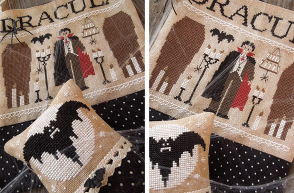 Dracula PDF DIGITAL Cross Stitch Pattern | Etsy UK
