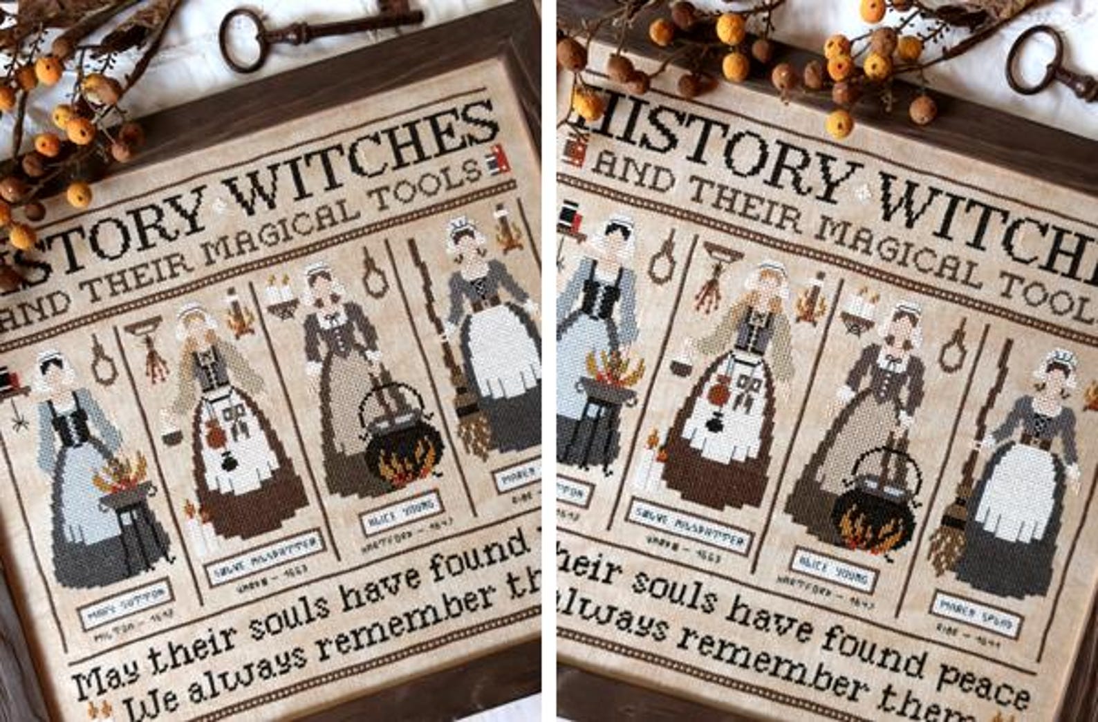 History Witches II - PDF Digital Cross Stitch Pattern - Etsy