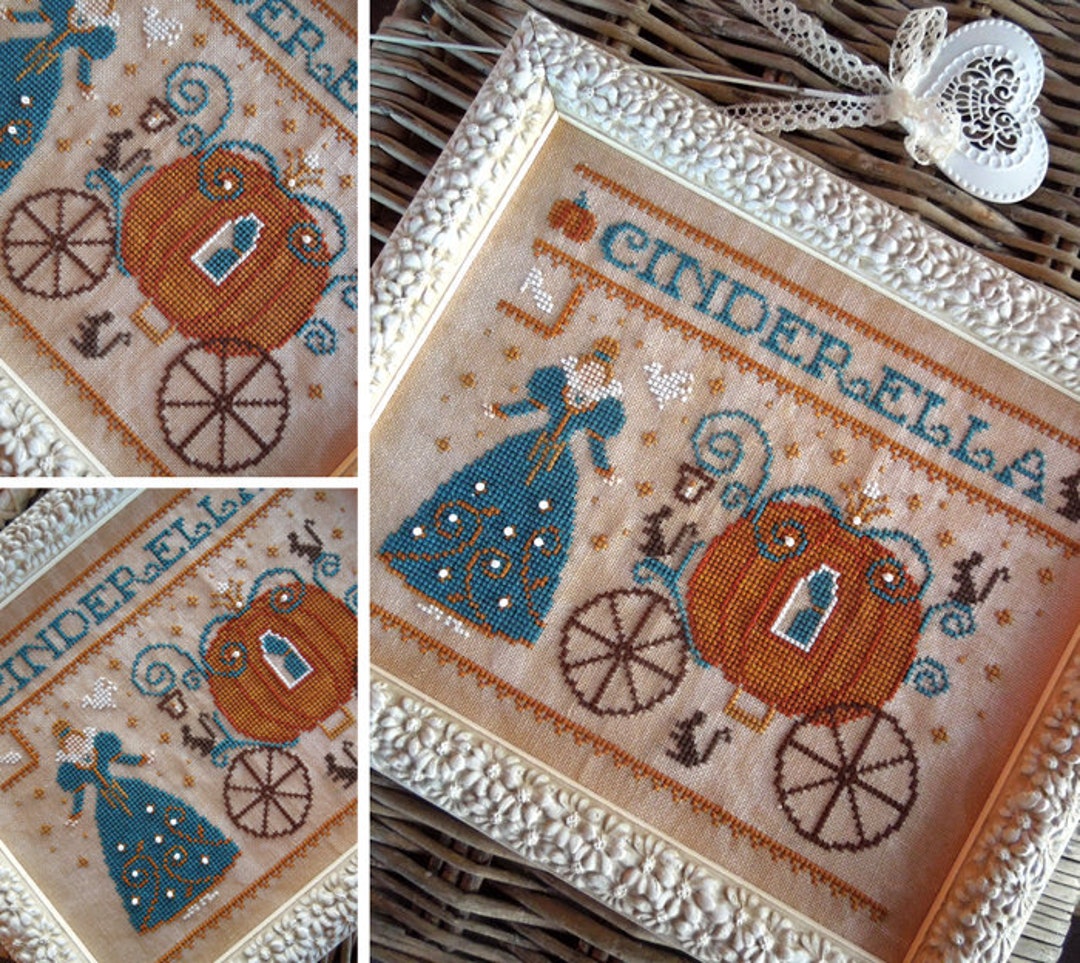 Cinderella - PDF DIGITAL Cross Stitch Pattern - Etsy