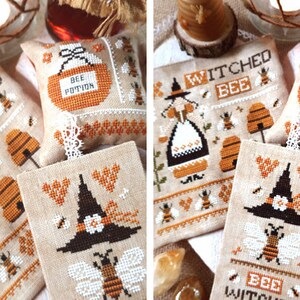Bee Witched - PDF DIGITAL Cross Stitch Pattern - Etsy