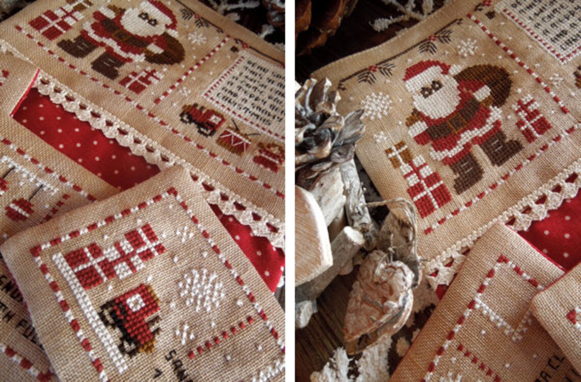 Letters for Santa PDF DIGITAL Cross Stitch Pattern - Etsy