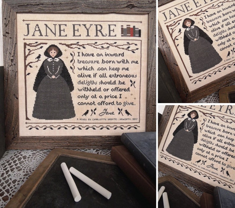 Jane Eyre - PDF DIGITAL Cross Stitch Pattern - Etsy
