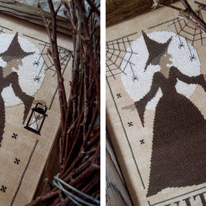 Moon Witch - PDF DIGITAL Cross Stitch Pattern - Etsy