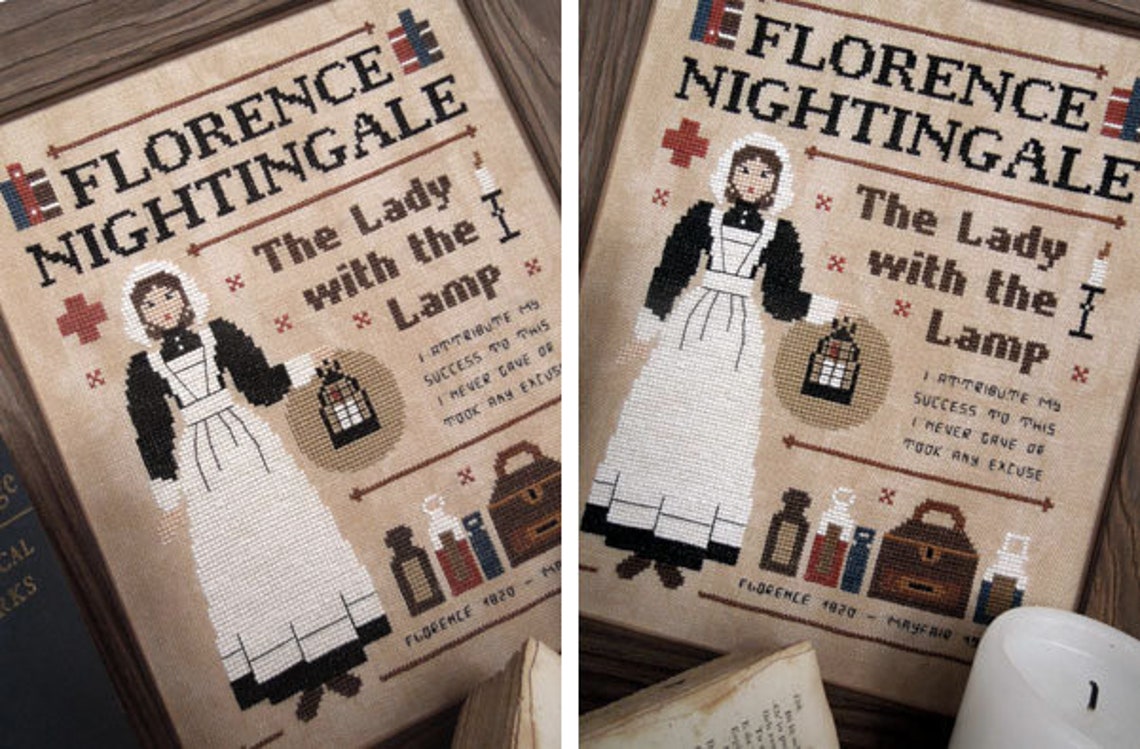 Florence Nightingale - the Lady With the Lamp - PDF DIGITAL Cross ...