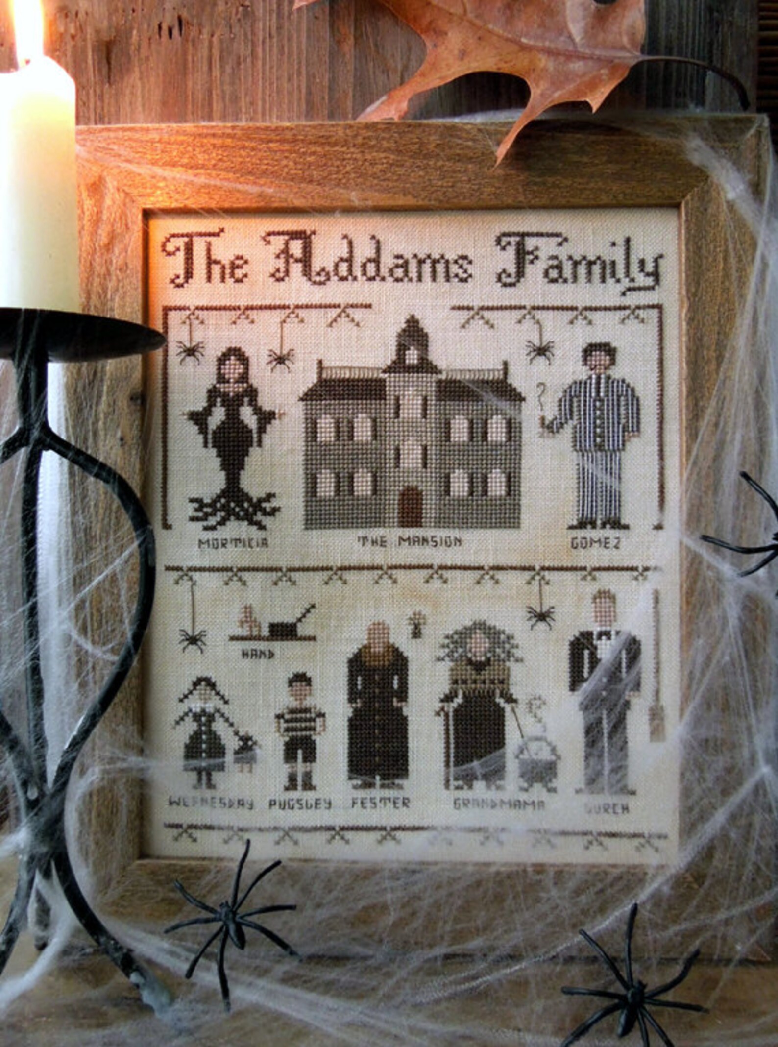 The Addams Family - PDF Digital Cross Stitch Pattern - Etsy