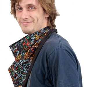 3D Psychedelic Pirate Skull Bandana Handkerchief Hanky Doo Rag Ski Mask ...