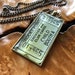 Rocky Point Park Ticket Pendant Necklace Chowder and Clam - Etsy