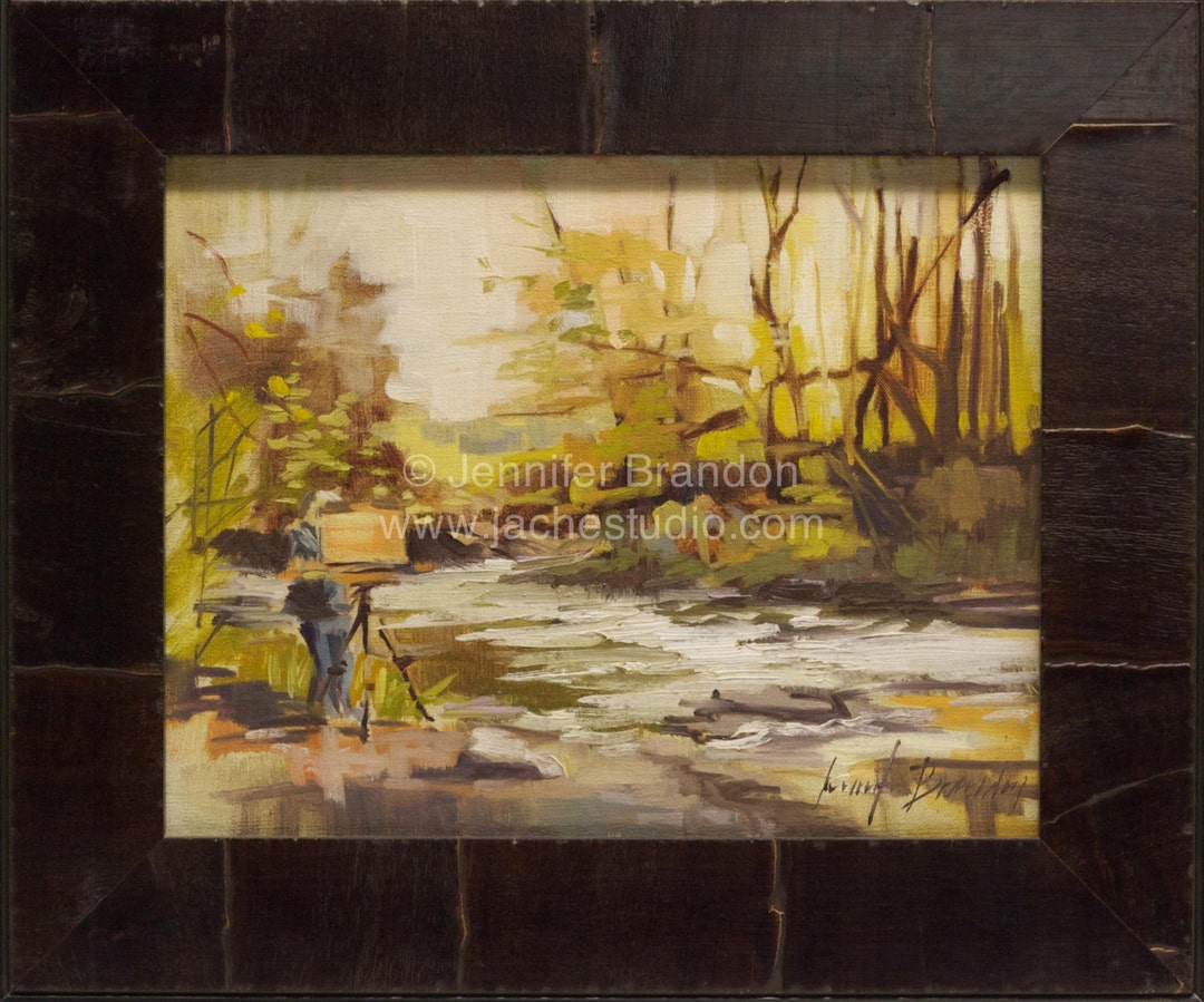 Pennsylvania Landscape - Oil Painting by Jennifer Hamby-brandon - Etsy