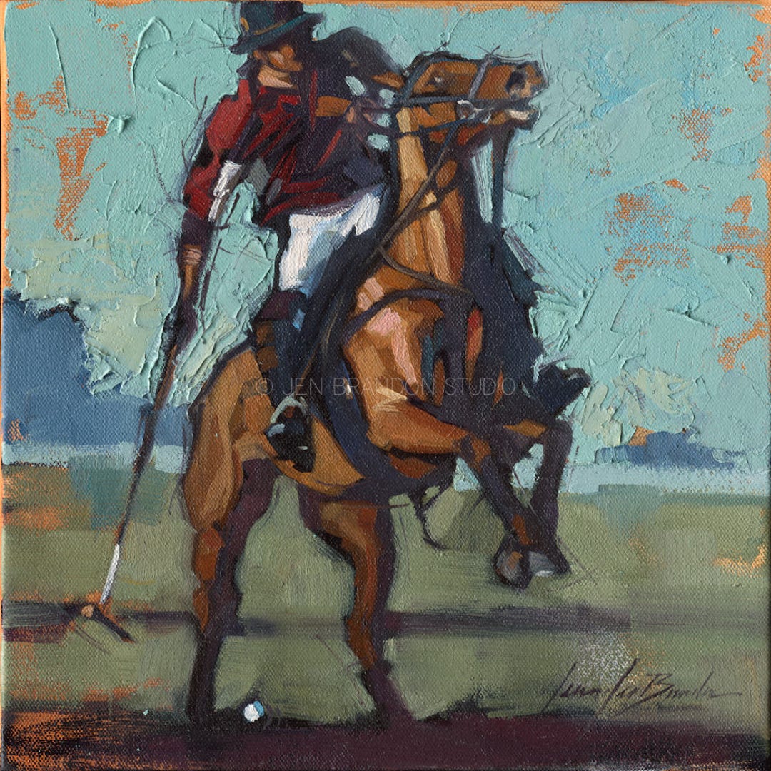 Polo Art Giclée Fine Art Print - Etsy