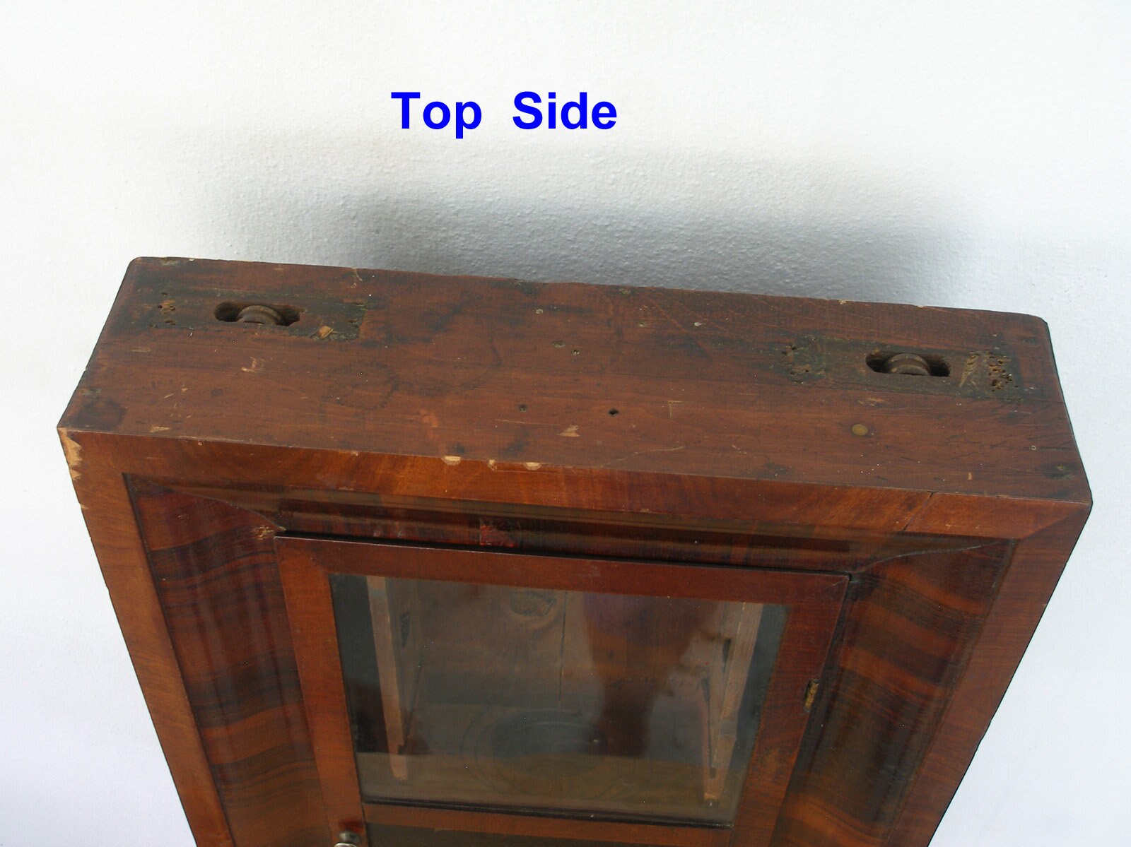 Antique Clock Cabinet K Large Vintage Wall Clock Case 100 Years Old ...