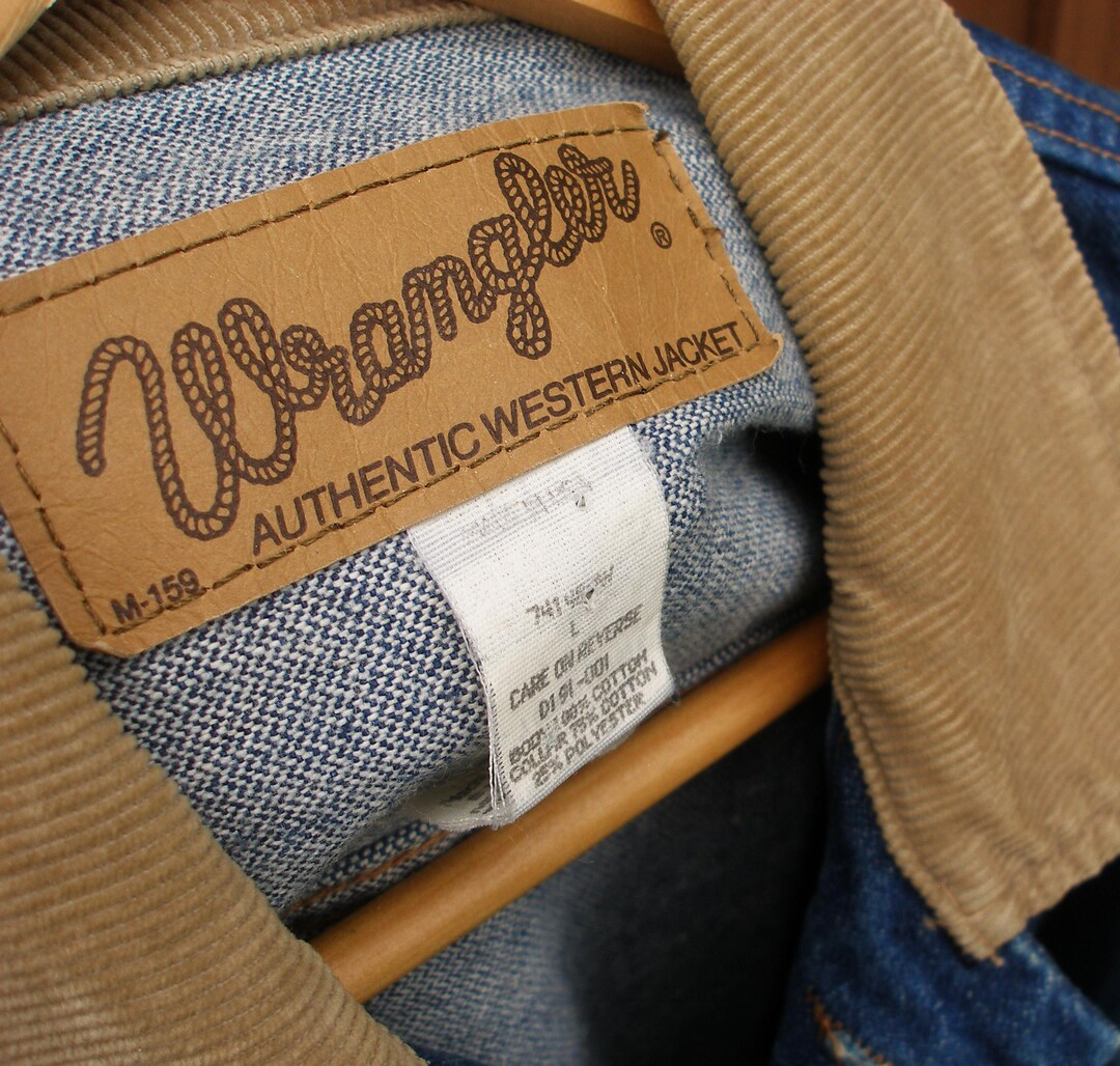Wrangler Authentic Western Jacket - Made in USA - Work Denim Jeans ...