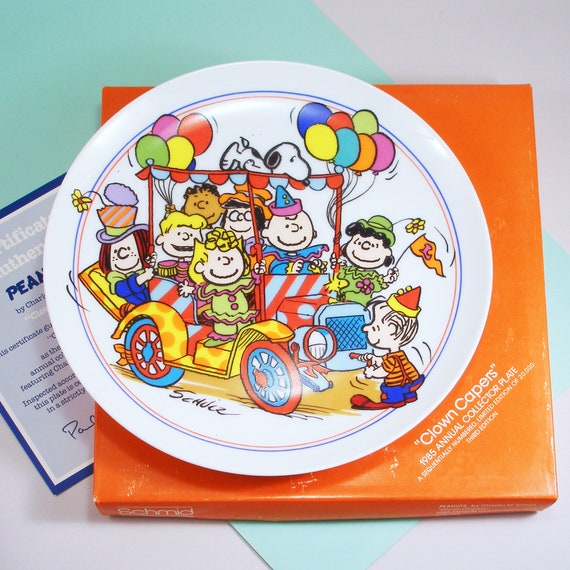 Vintage 1985 Snoopy Collectibles Clown Capers Circus 1985 - Etsy