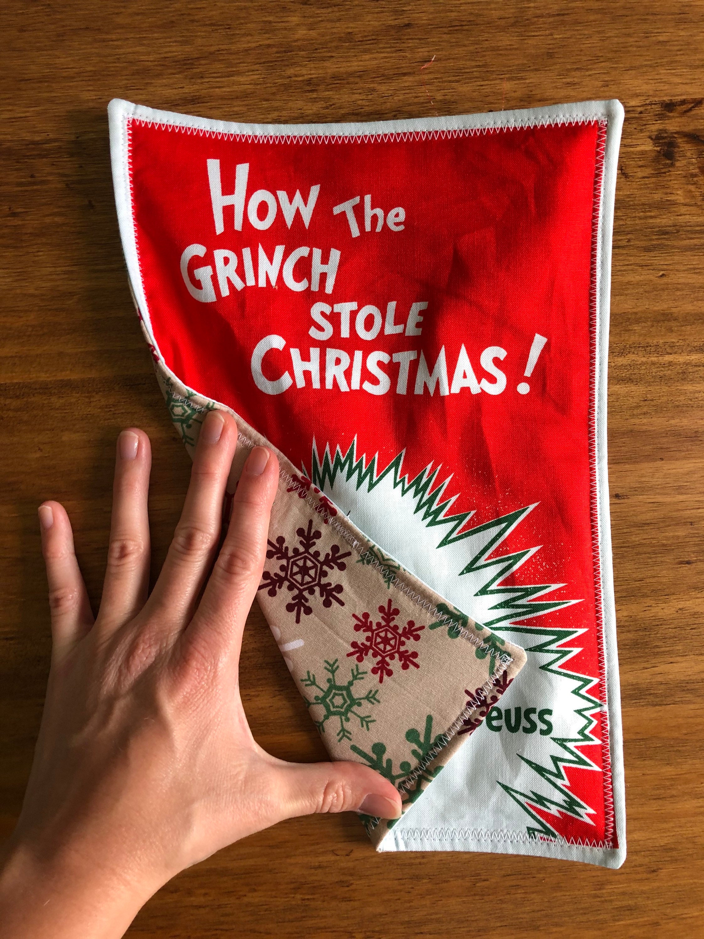 Dr. Seuss The Grinch Soft Crinkle Book | Etsy