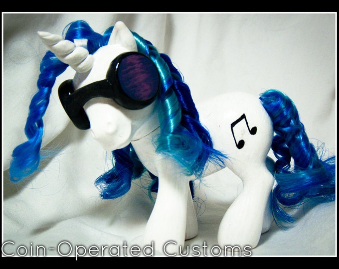 Custom My Little Pony DJ Pon-3 / Vinyl Scratch - Etsy