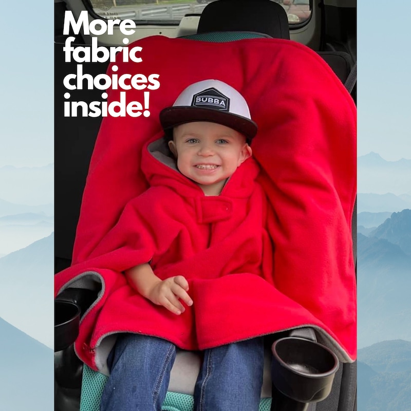 Car Seat Poncho - Etsy