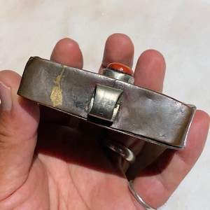 Antique Tibetan Nepali Repousse White Metal & Copper Gau Ghau Box With ...