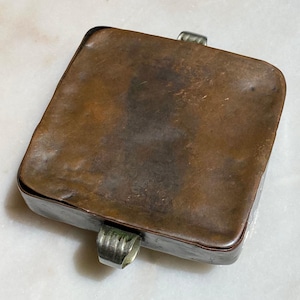 Antique Tibetan Nepali Repousse White Metal & Copper Gau Ghau Box With ...