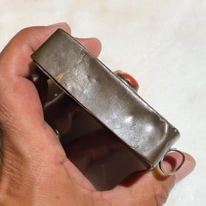 Antique Tibetan Nepali Repousse White Metal & Copper Gau Ghau Box With ...