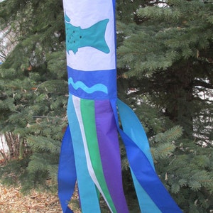Fish Windsock 6 Ft Ripstop Nylon Spinnaker Cloth - Etsy