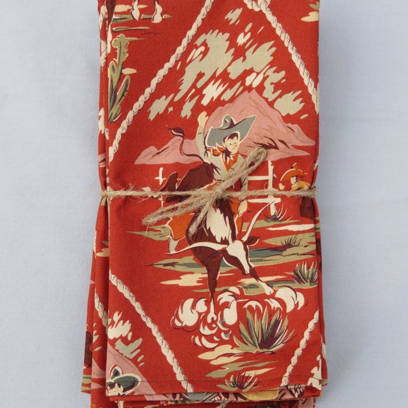 Handmade Western Napkins - Etsy