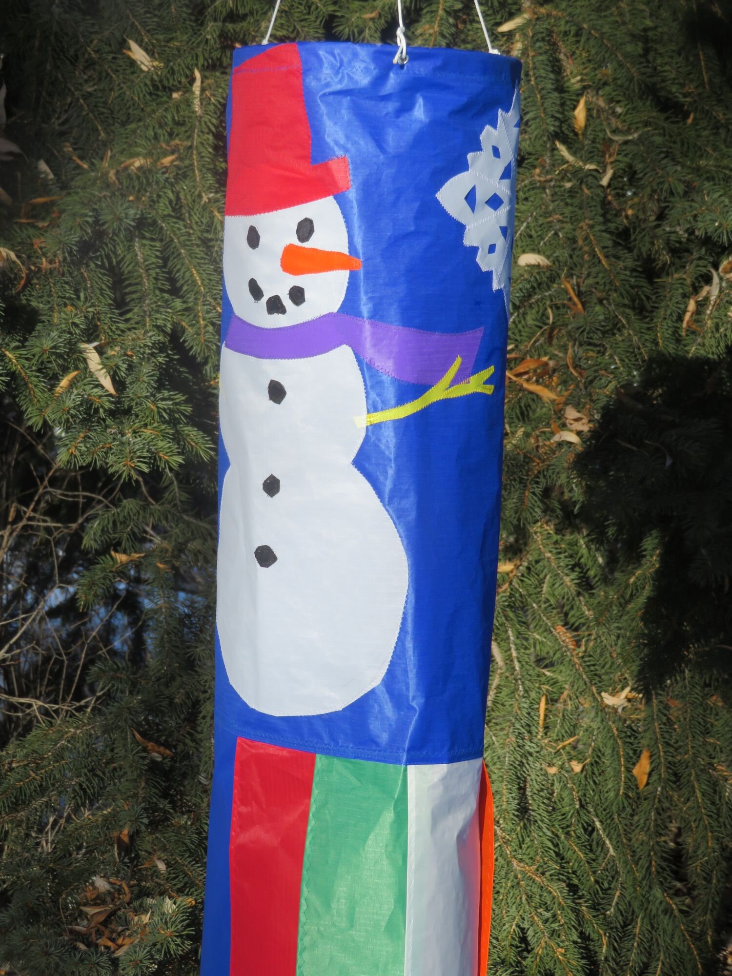 Snowman Windsock 6 Ft | Etsy