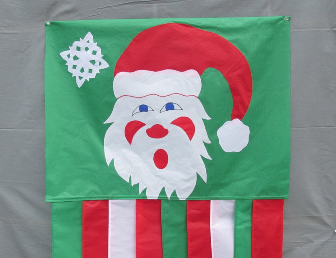 Santa Claus Windsock 6 Ft - Etsy