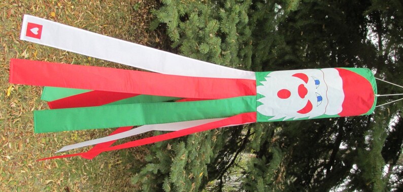 Santa Claus Windsock 6 Ft - Etsy