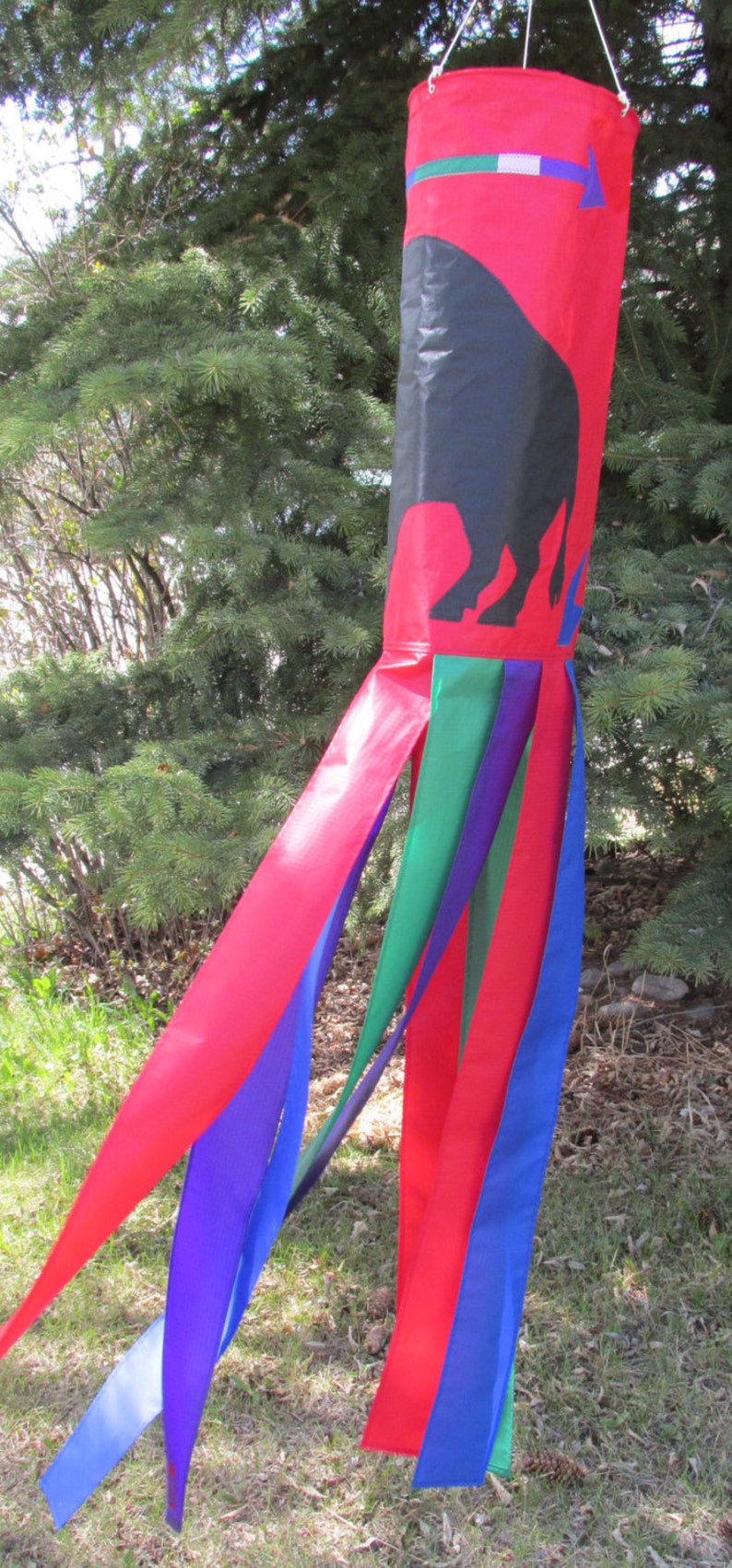 Buffalo Windsock 6 Ft Ripstop Nylon Spinnaker Cloth | Etsy