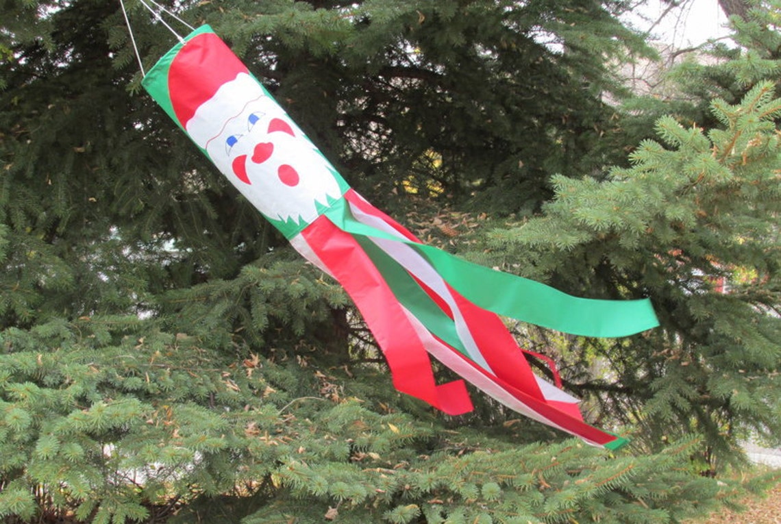 Santa Claus Windsock 6 Ft - Etsy