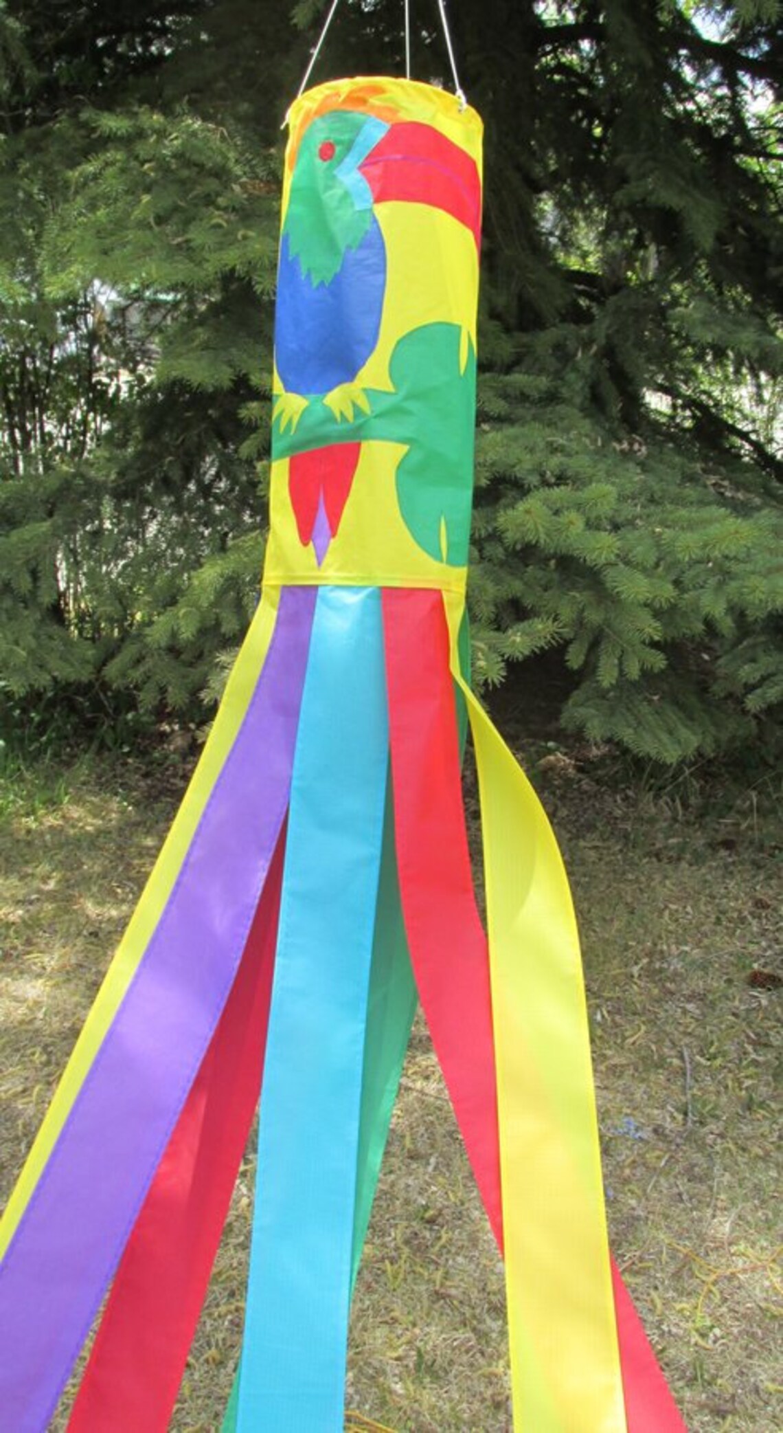 Tropical Bird 6 Ft Windsock Ripstop Spinnaker Nylon - Etsy