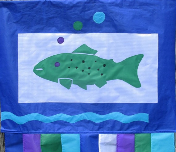 Fish Windsock 6 Ft Ripstop Nylon Spinnaker Cloth | Etsy