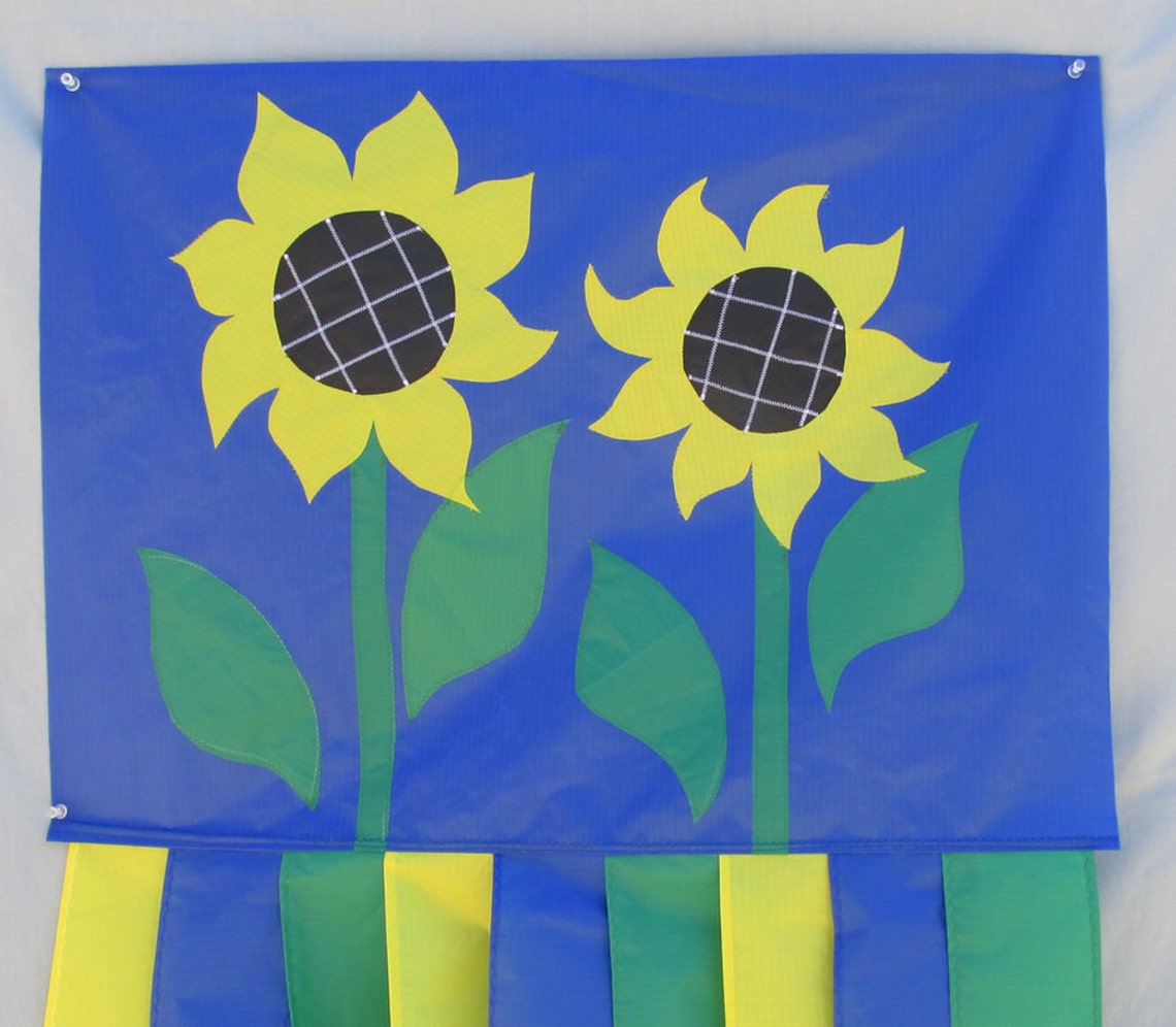 Sunflower Windsock 6 Ft Ripstop Nylon Spinnaker Cloth - Etsy