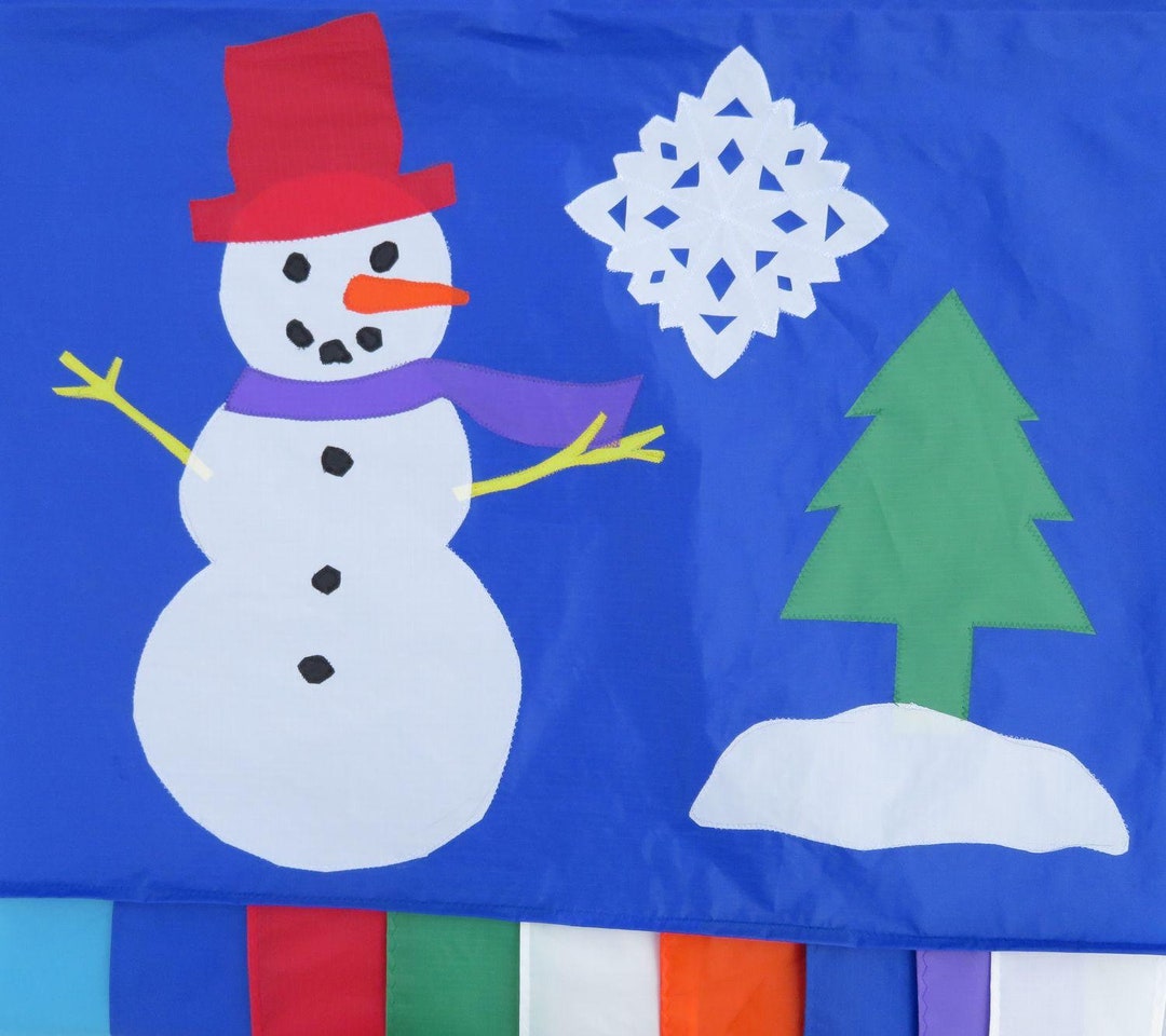 Snowman Windsock 6 Ft - Etsy