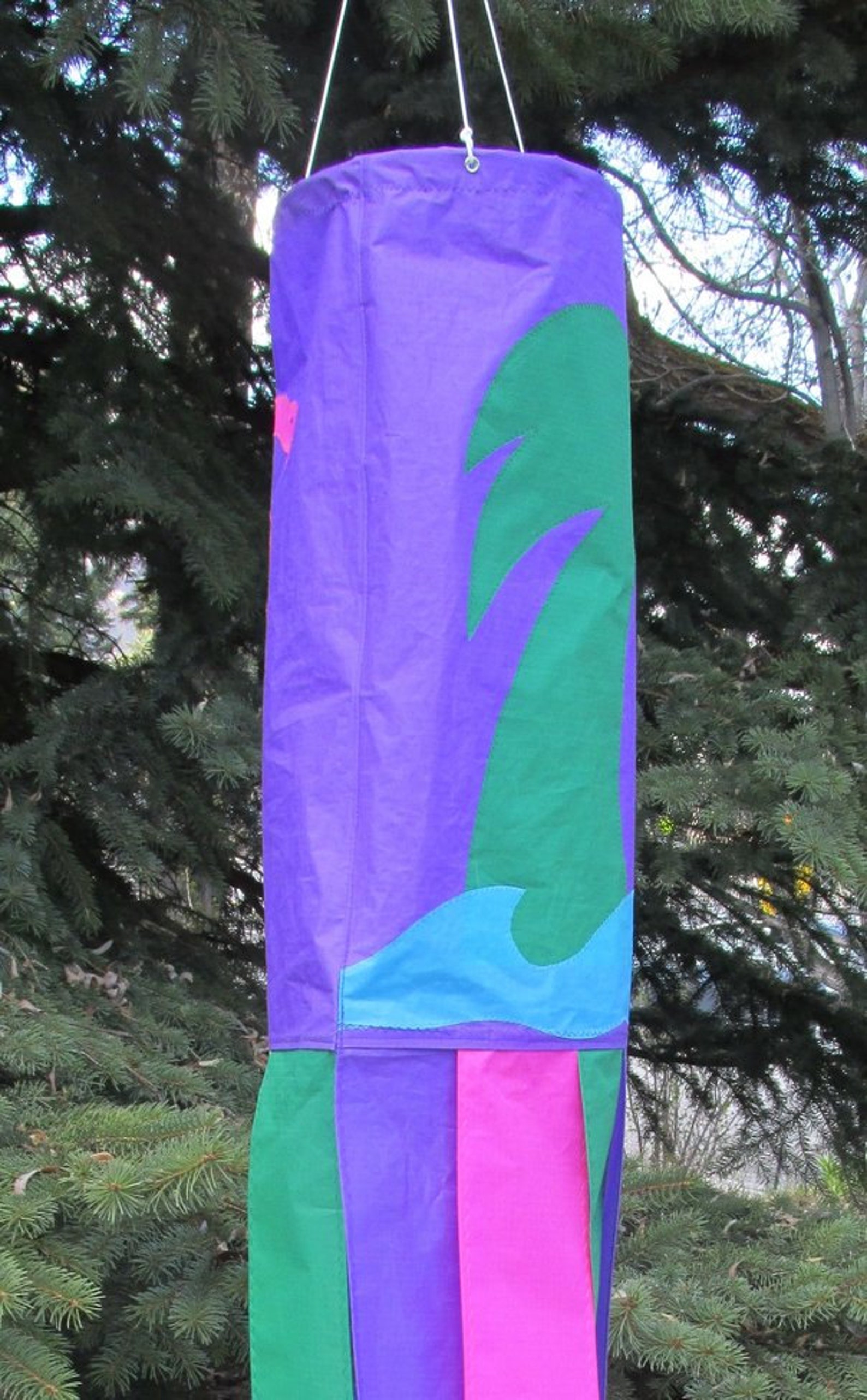 Pink Flamingo and Palm Tree Windsock 6 Ft Ripstop Nylon - Etsy