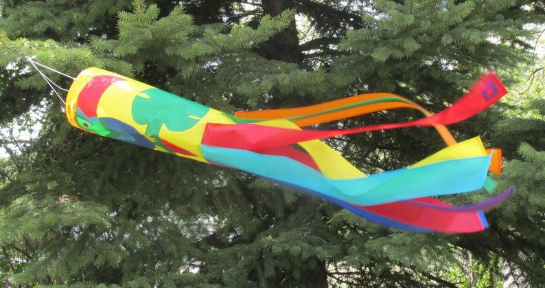 Tropical Bird 6 Ft Windsock Ripstop Spinnaker Nylon - Etsy