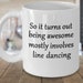 Line Dance Mug - Etsy