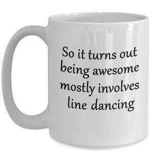 Line Dance Mug - Etsy