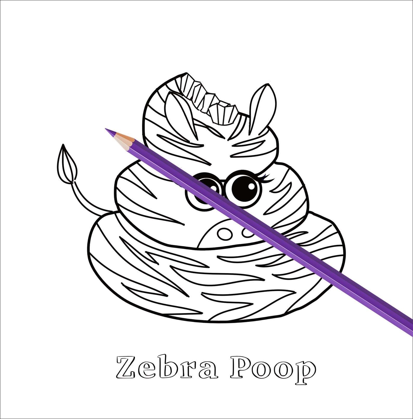 Poop for Boys Printable Coloring Pages With Funny Poop - Etsy España
