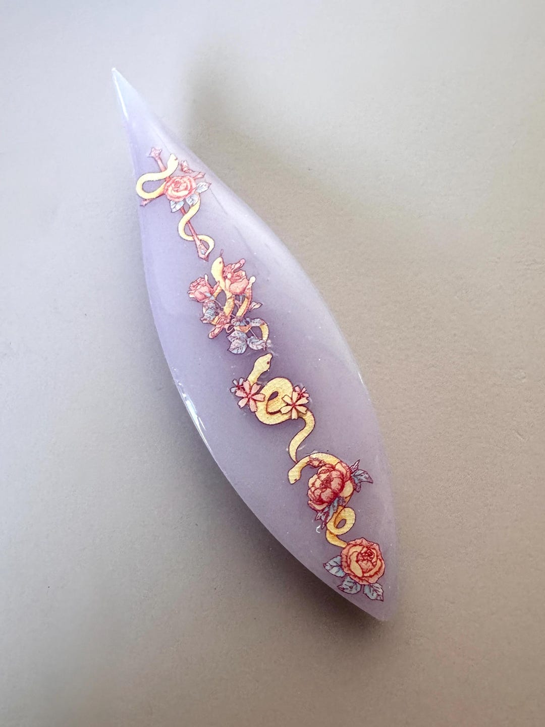 Year of the Snake Custom Tatting Shuttle, 77mm Universal Clover Style ...