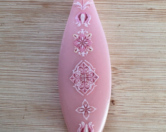 Hand Decorated Large Clover Style Tatting Shuttle - Shuttle Tatting ...